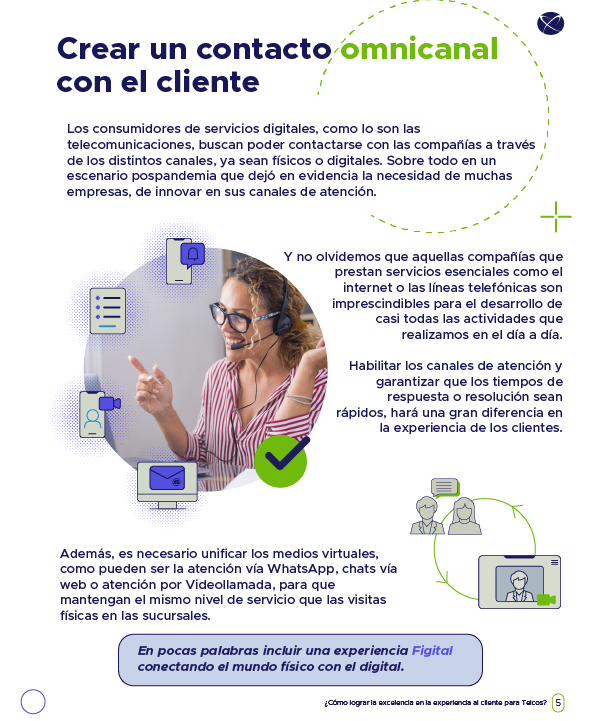 Cómo lograr la excelencia en la experiencia al cliente para Telcos